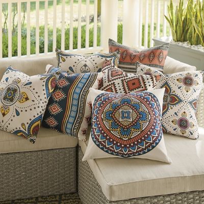 Decorative Outdoor Pillows - Patio Accent Pillows | Grandin Road