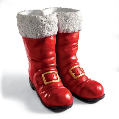 Oversized Santa Boots | Grandin Road