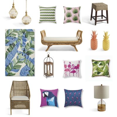 How To Create the Modern Tropical Look - Grandin Road Blog